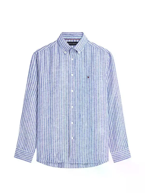Tommy Hilfiger Striped-pattern Shirt - Blue