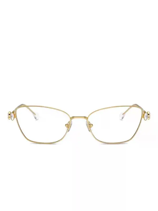 SWAROVSKI Crystal-embellished Cat-eye Glasses - Yellow