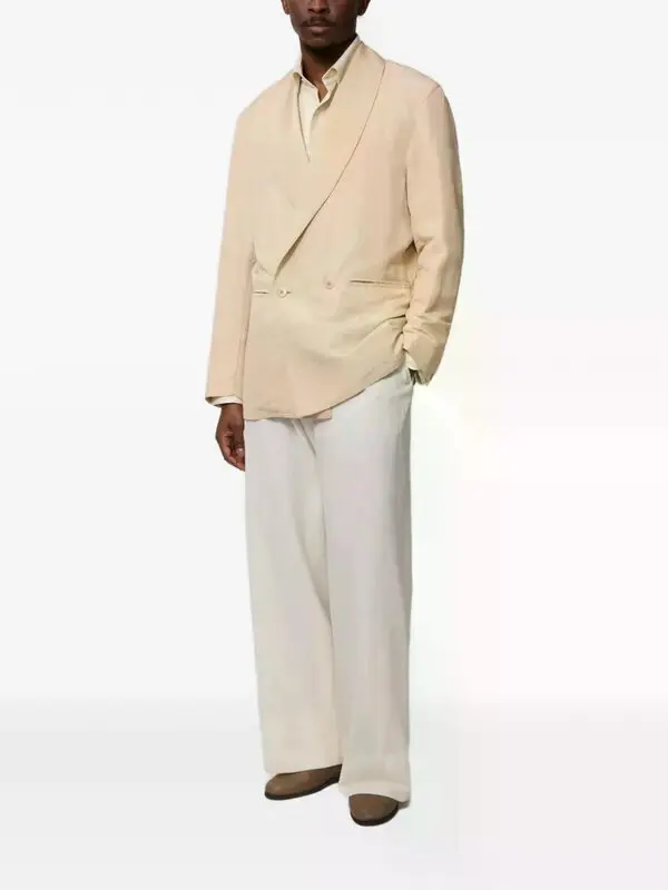 STOFFA Double-breasted Shawl-lapel Jacket