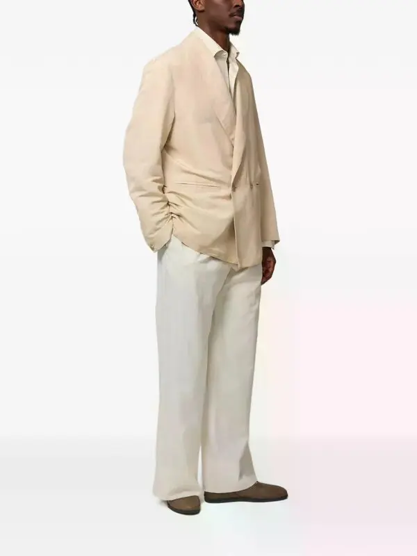 STOFFA Double-breasted Shawl-lapel Jacket