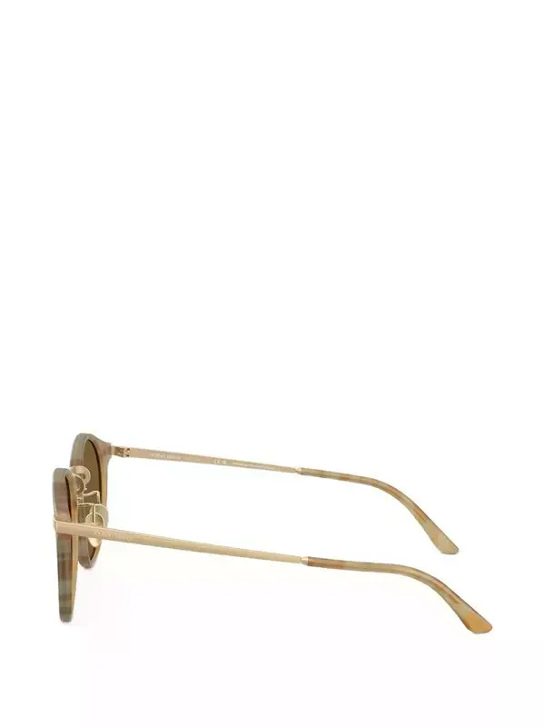 Giorgio Armani Round-frame Sunglasses - Neutrals