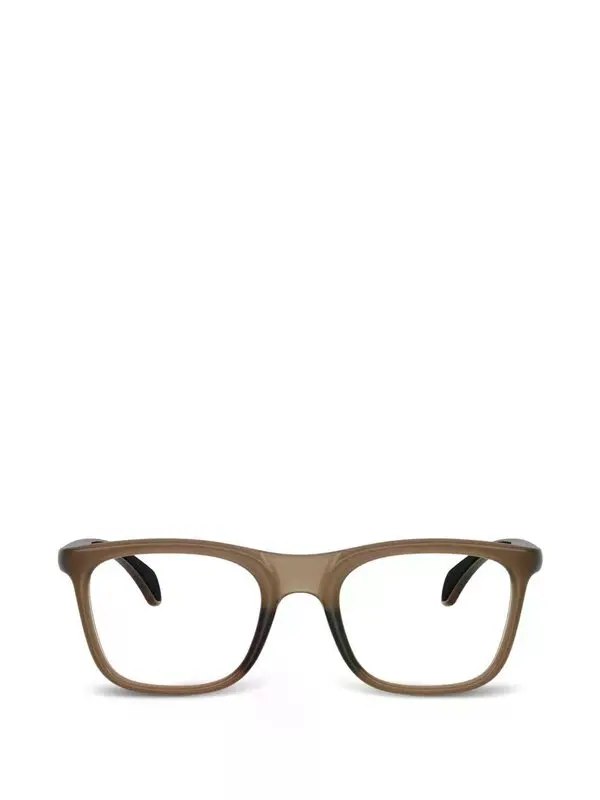 Moncler Rectangle Eyeglasses - Brown