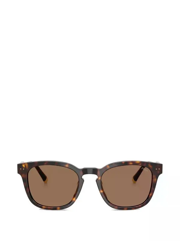 Polo Ralph Lauren Square-frame Sunglasses - Brown