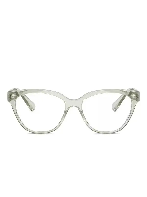 Armani Exchange Cat-eye Clear-lens Frames - Green