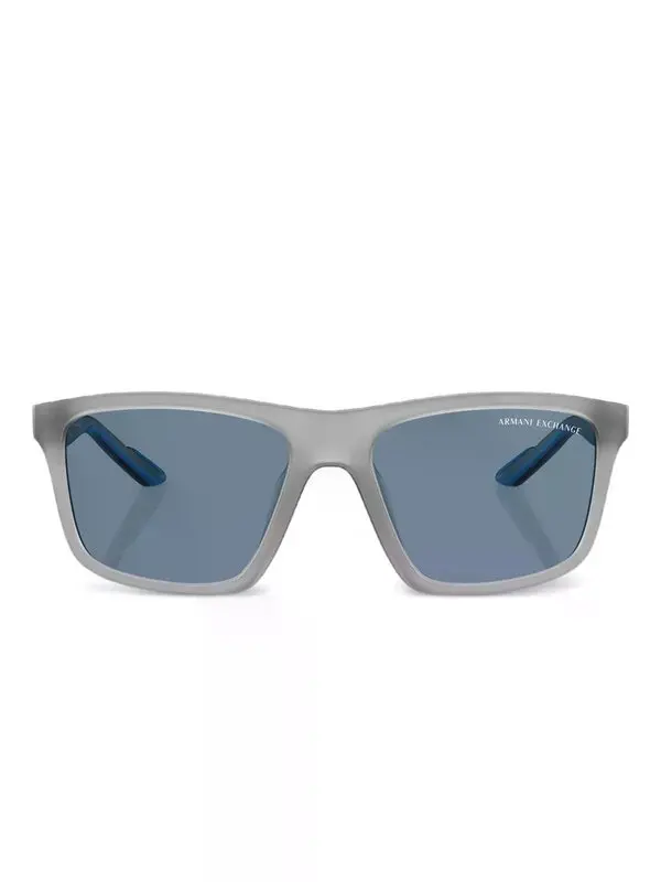 Armani Exchange Rectangle Frame Sunglasses - Grey