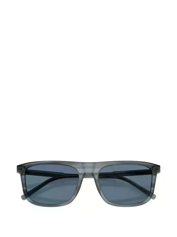 Dolce & Gabbana Striped Rectangle-frame Sunglasses