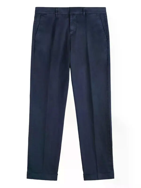 FAY Pocket Capri Trousers - Blue