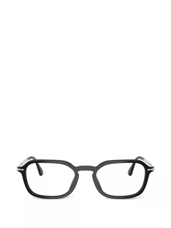 Persol Geometric Metal Glasses - Black