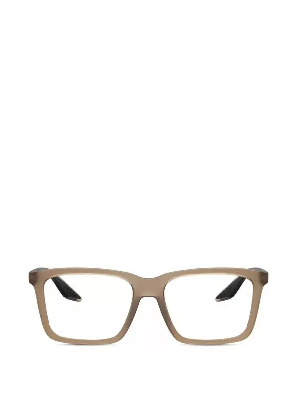 Prada Square-frame Glasses - Neutrals