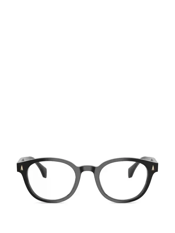 Moncler Round Frame Glasses - Black