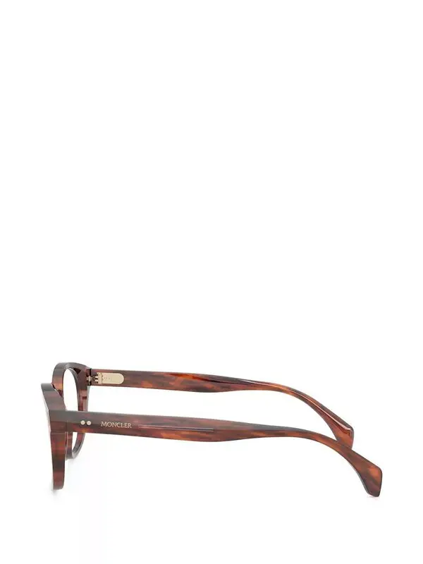 Moncler Round-frame Glasses - Brown