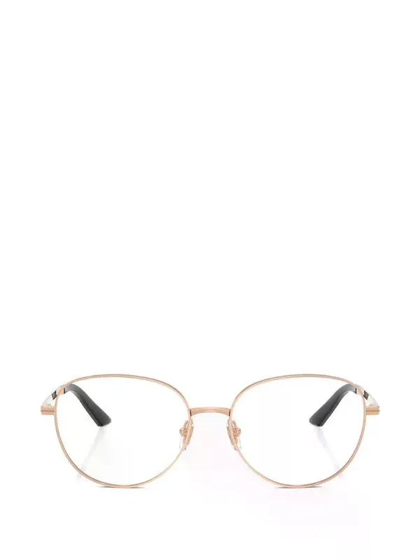 Versace Round-frame Glasses - Gold