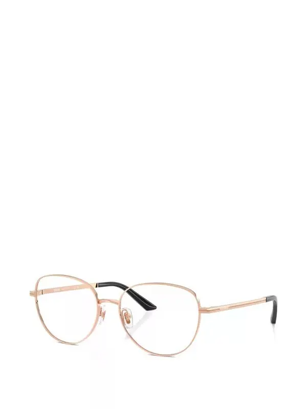 Versace Round-frame Glasses - Gold
