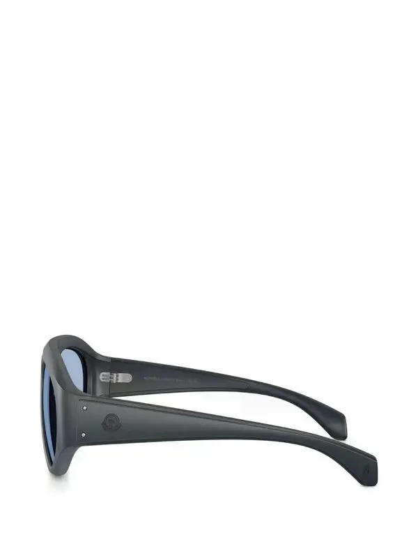 Moncler Zyra Navigator Sunglasses - Grey