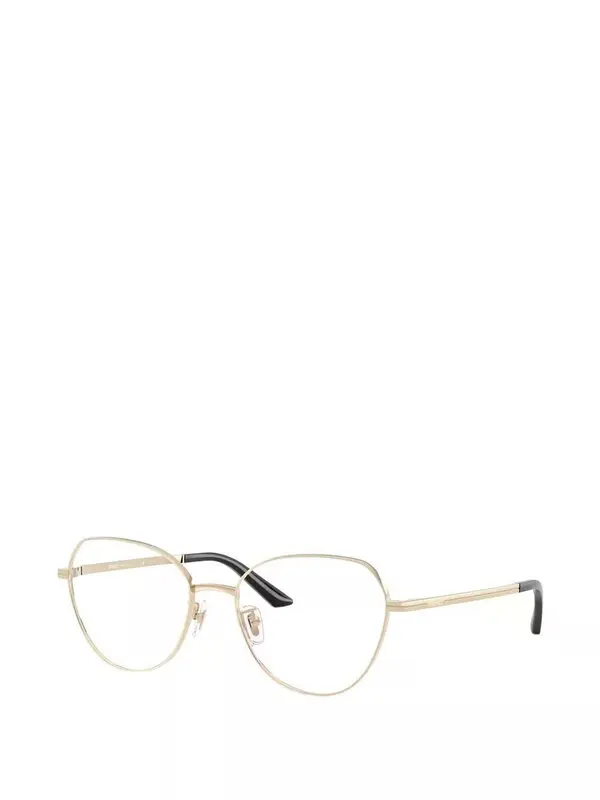 Versace Oval Frame Eyeglasses
