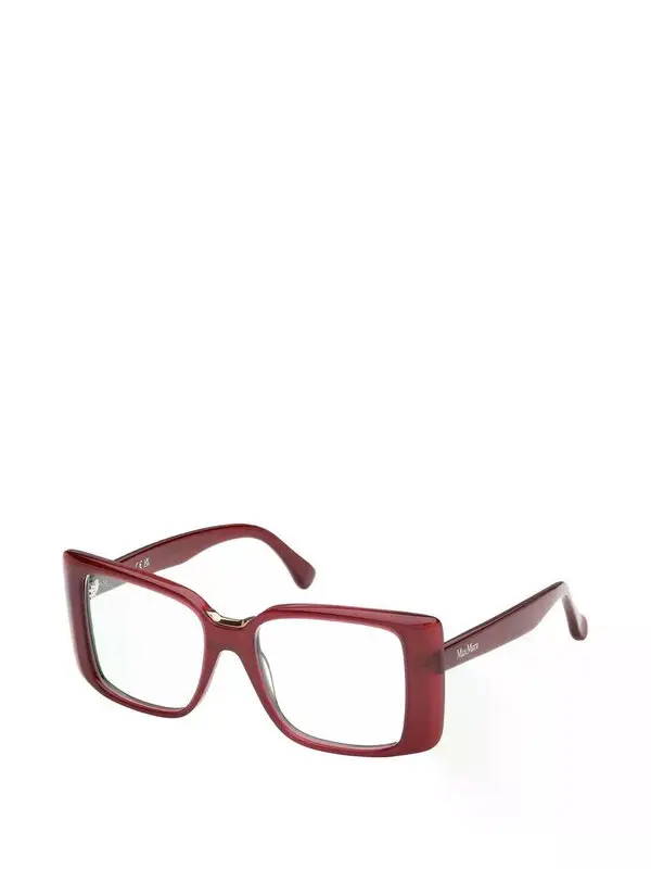 Max Mara Square-frame Eyeglasses - Red