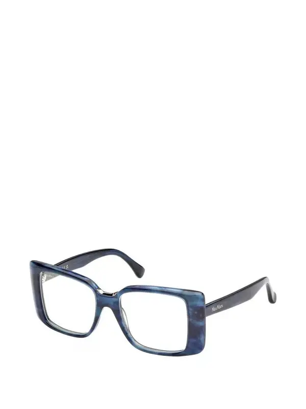 Max Mara Square-frame Eyeglasses - Blue