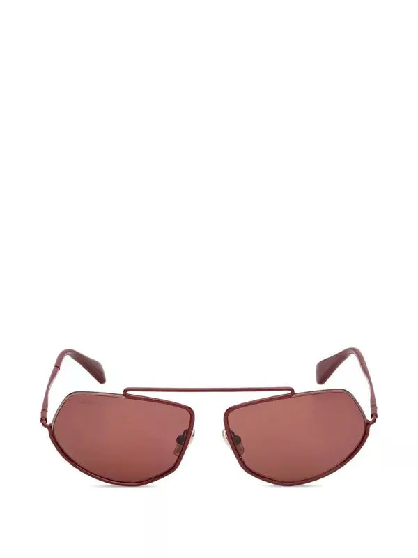 Max Mara Brow-bar Geometric Sunglasses