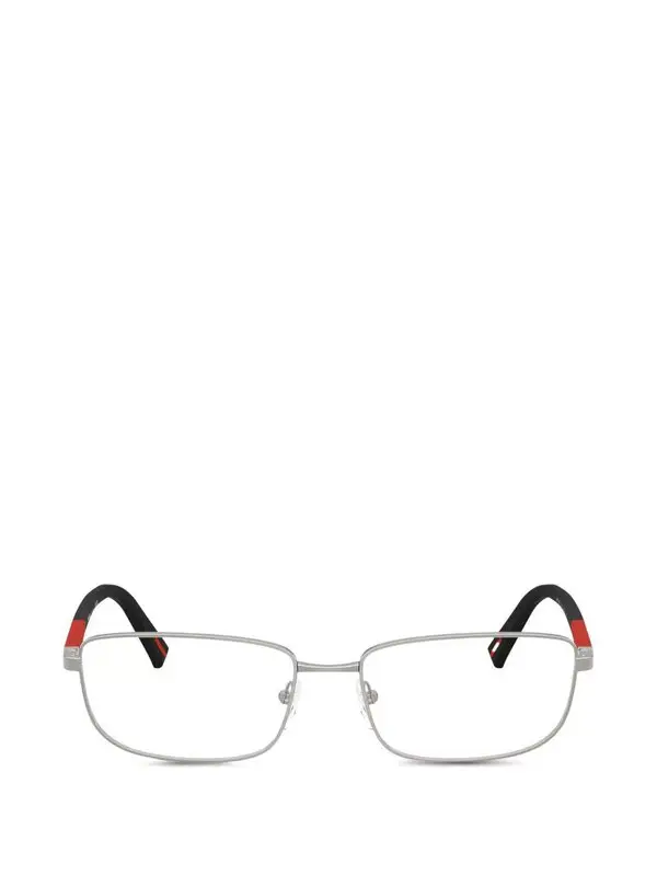 Prada Rectangle-frame Glasses - Silver