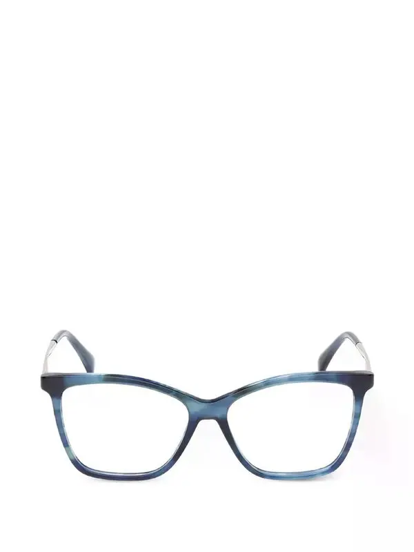 Max Mara Square Frame Eyeglasses - Blue