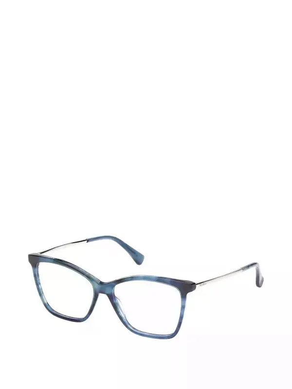 Max Mara Square Frame Eyeglasses - Blue