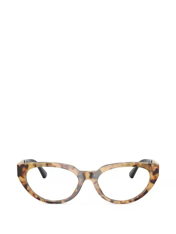Versace Tortoiseshell Glasses - Brown