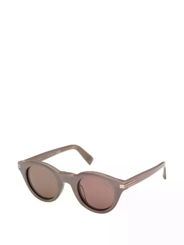 Zegna Round-frame Sunglasses