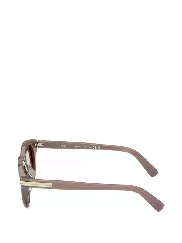 Zegna Round-frame Sunglasses