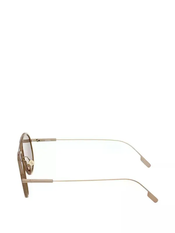 Zegna Pilot-frame Sunglasses