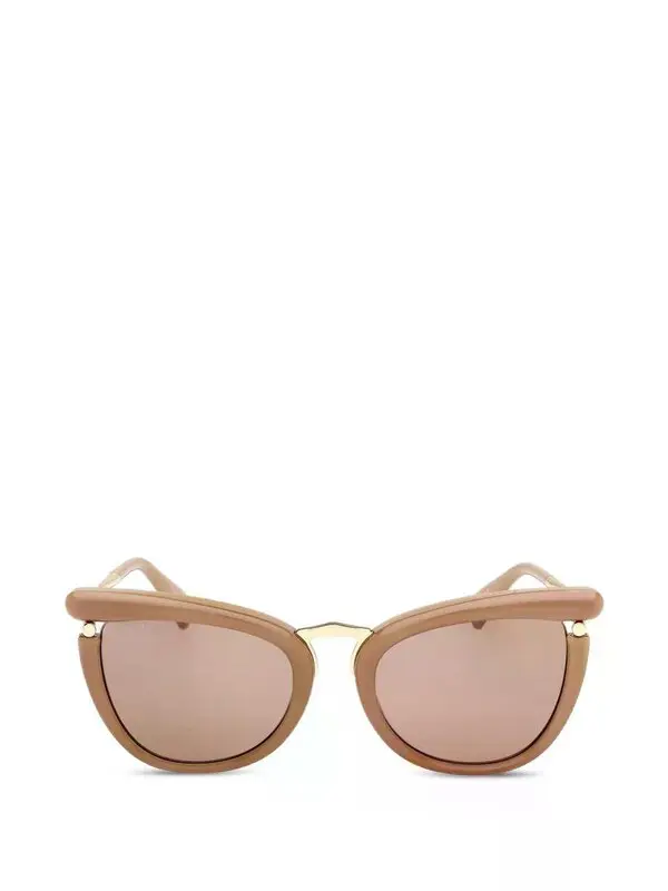 Max Mara Cat-eye Frame Sunglasses - Brown