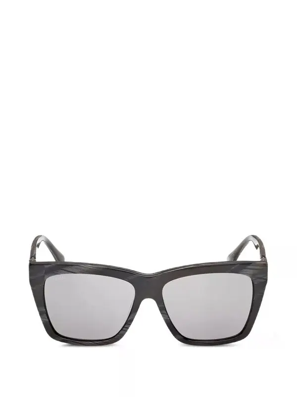Max Mara Square-frame Sunglasses - Black