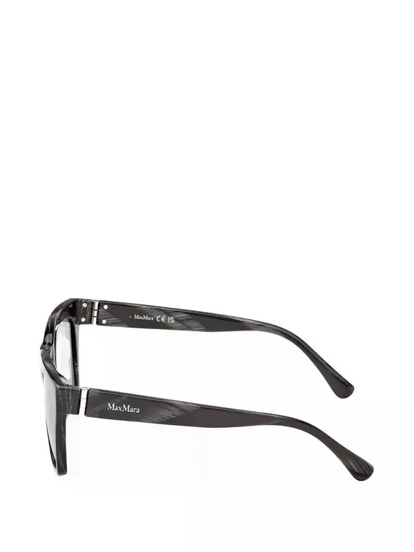 Max Mara Square-frame Sunglasses - Black