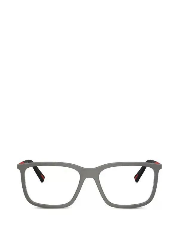 Prada Rectangle-frame Glasses - Grey