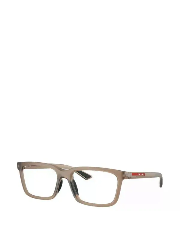 Prada Rectangle-frame Glasses - Neutrals