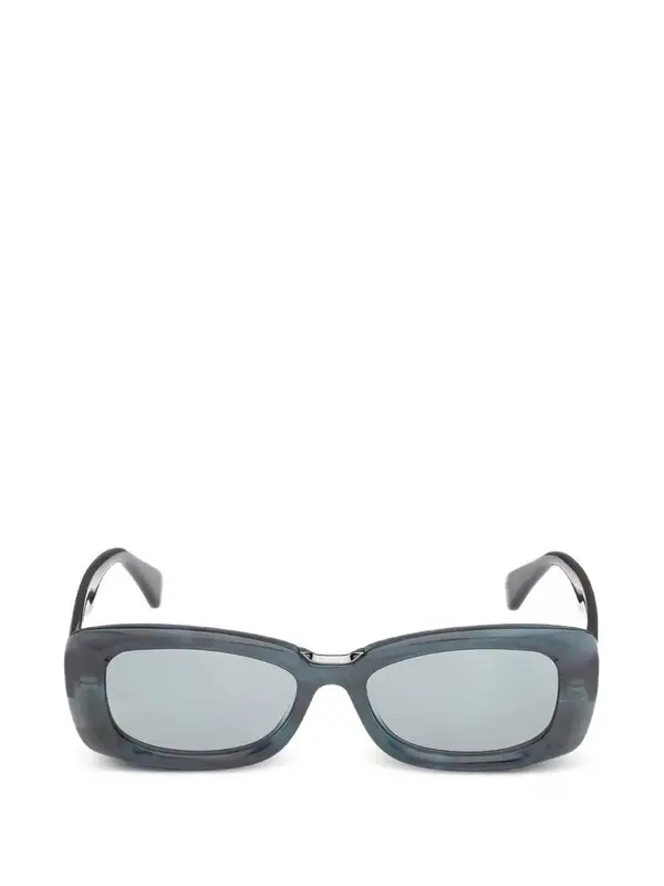 Max Mara Rectangle-frame Sunglasses - Green