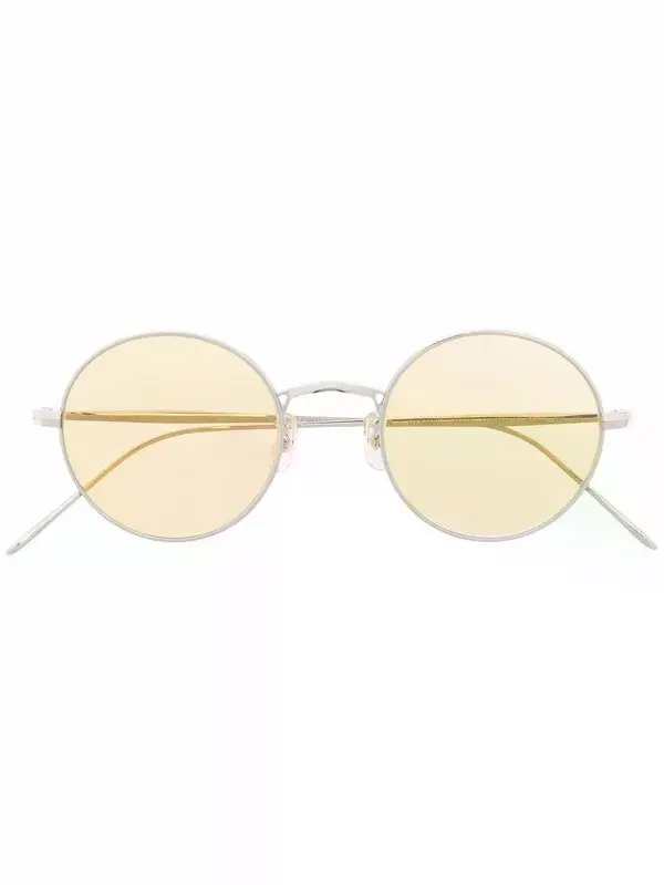 Oliver Spencer G. Ponti-3 Round-frame Sunglasses - Silver