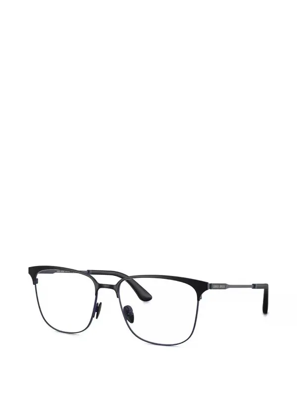 Giorgio Armani Square Frame Eyeglasses - Black