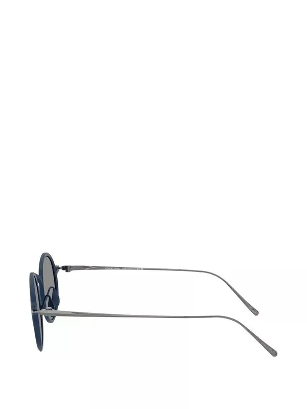 Giorgio Armani Matte Round Sunglasses