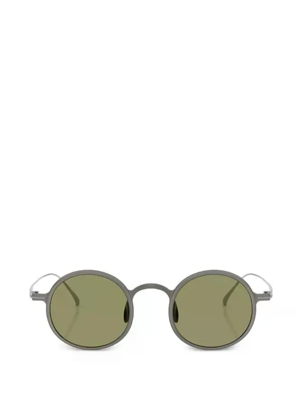 Giorgio Armani Round Frame Sunglasses - Grey