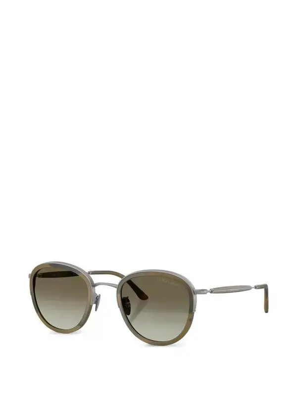 Giorgio Armani Round-frame Sunglasses - Grey