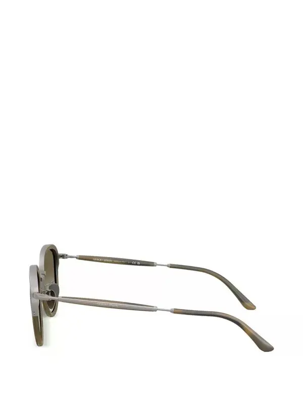 Giorgio Armani Round-frame Sunglasses - Grey