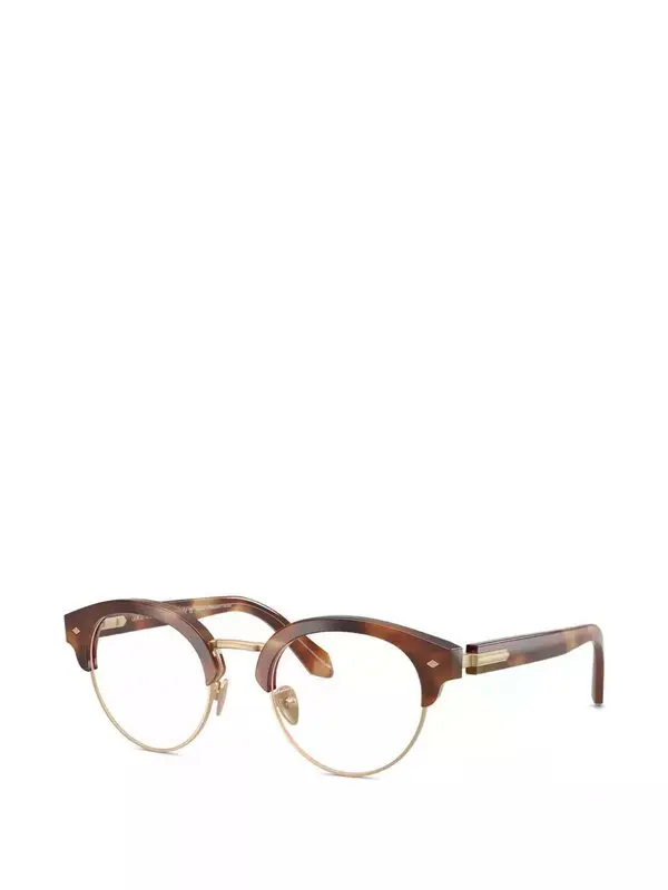 Giorgio Armani Round Frame Glasses
