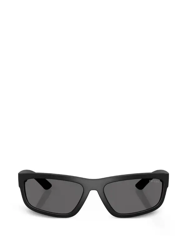 Prada Rectangle-frame Sunglasses - Black