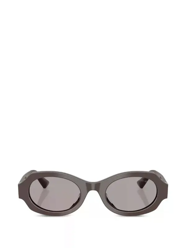 Giorgio Armani Oval-frame Sunglasses