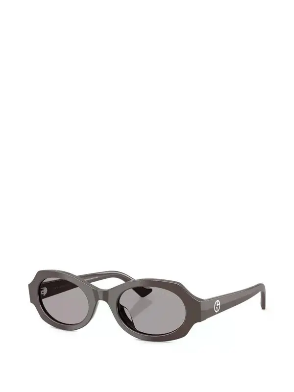 Giorgio Armani Oval-frame Sunglasses