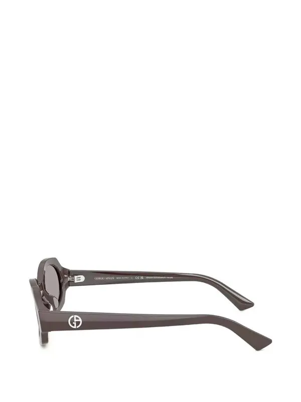 Giorgio Armani Oval-frame Sunglasses
