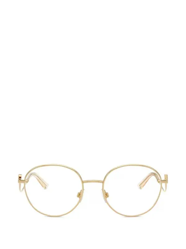 Dolce & Gabbana Round-frame Eyeglasses - Gold