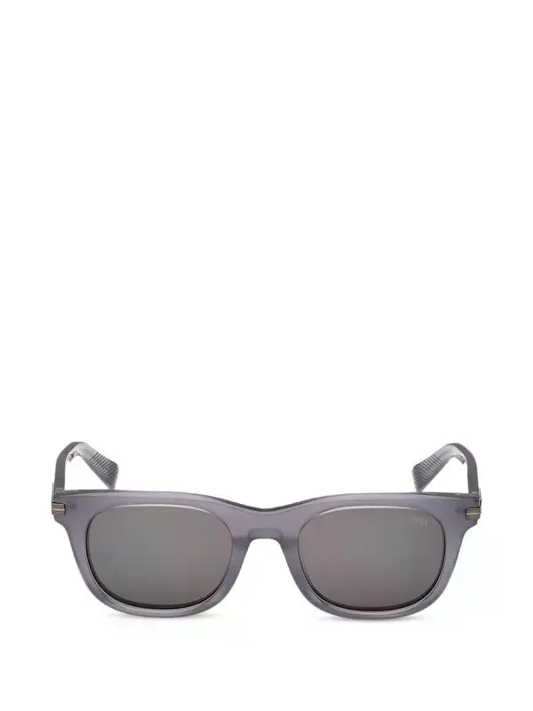 Zegna Geometric Sunglasses - Grey