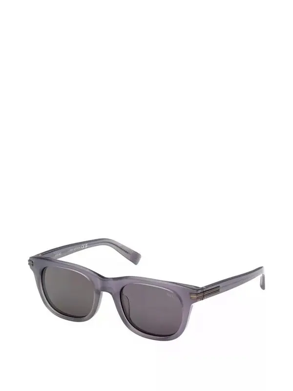 Zegna Geometric Sunglasses - Grey