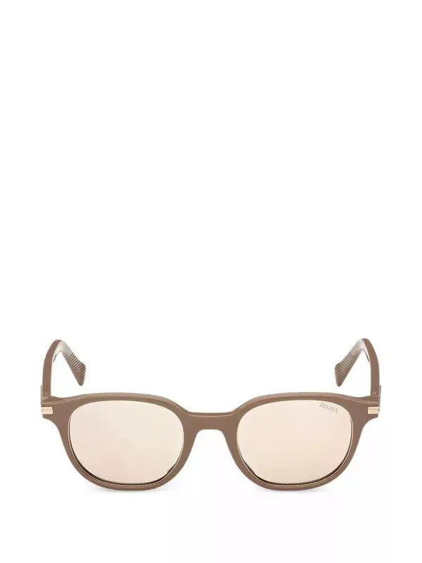 Zegna Round-frame Sunglasses